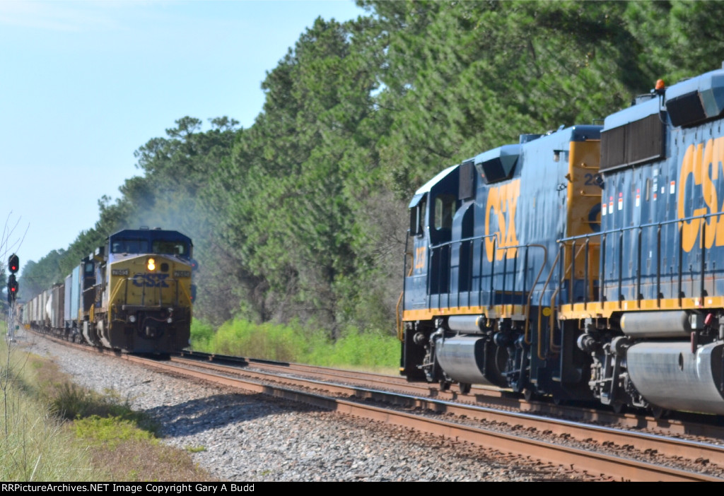CSX CW40-8 7845 MEETS RD SLUG 2337